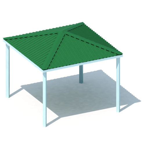 Pyramid Roof – shade-structures-canada